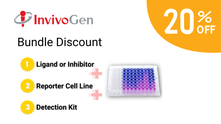 Bundle promo on InvivoGen's PRR Ligands | New Zealand